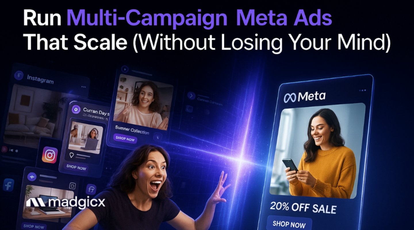 Run Multi-Campaign Meta Ads That Scale (Without Going Mad)